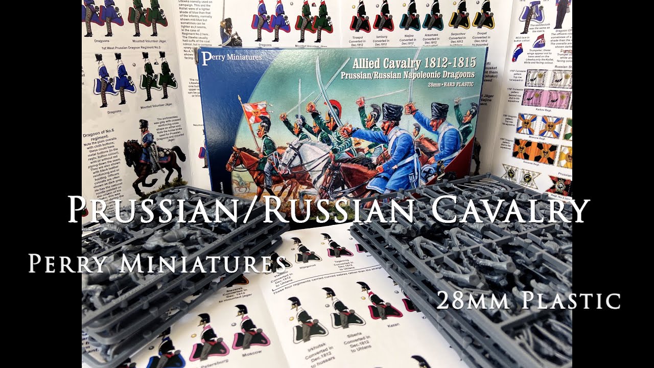 Kit Check - Prussian/Russian Cavalry - Perry Miniatures - YouTube