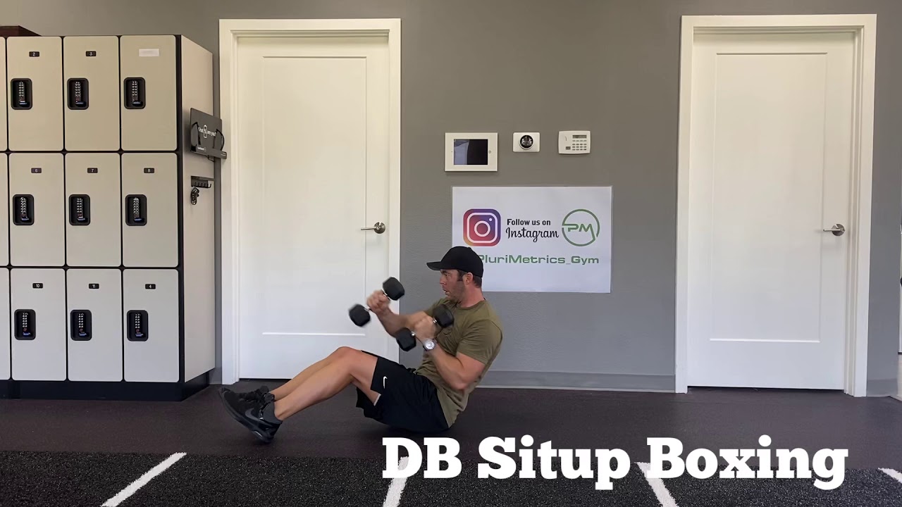 DB Sit-up Boxing - YouTube