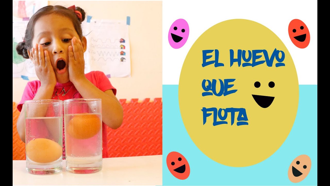 Experimento, EL HUEVO QUE FLOTA - YouTube