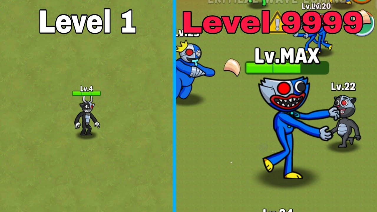 Max Level in Merge Monster Evolution Game ! - YouTube