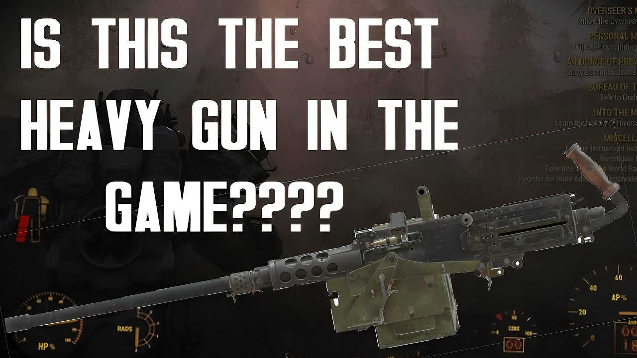 Is This The Best Heavy Gun In Fallout 76 For Heavy Gunner Builds In ...