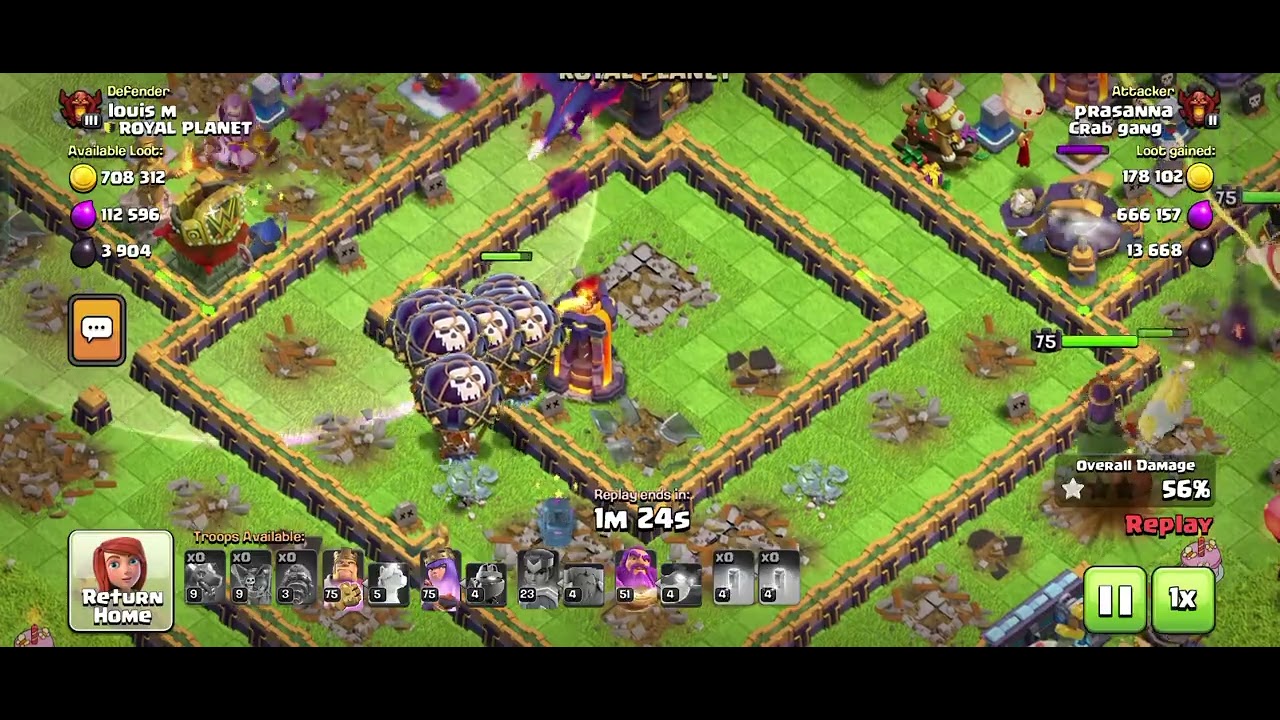 Superb Attack by Skyiii || Crab Gang || #clashofclans vlog #009 - YouTube