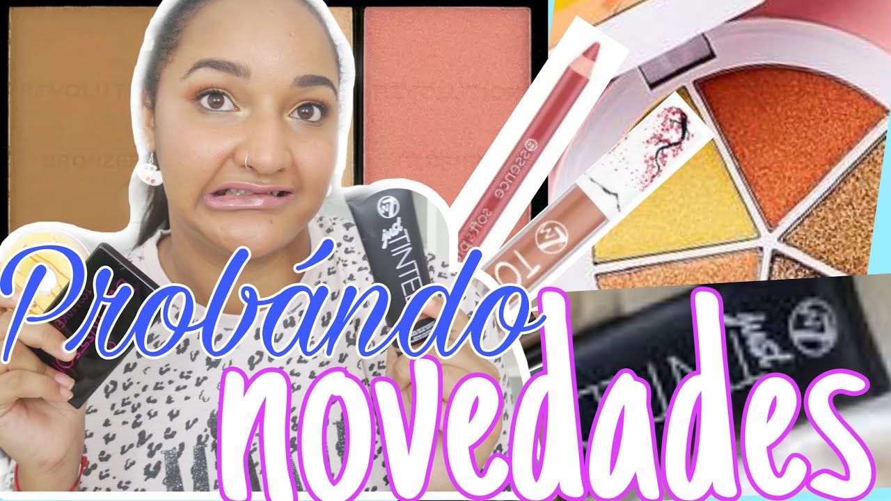 PROBANDO NOVEDADES VARIAS w7, Essence, Revolution, Constance Carrol ...