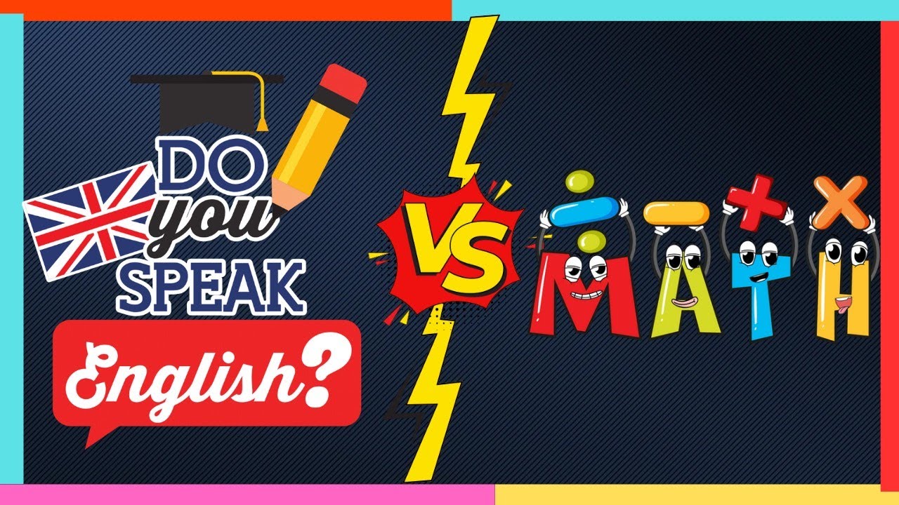 english vs math - YouTube
