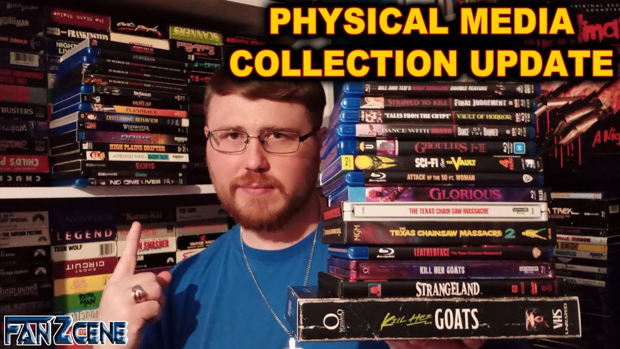 Physical Media Collection Update - YouTube