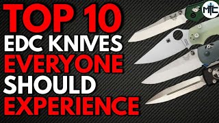 Top 10 Edc Knives Everyone