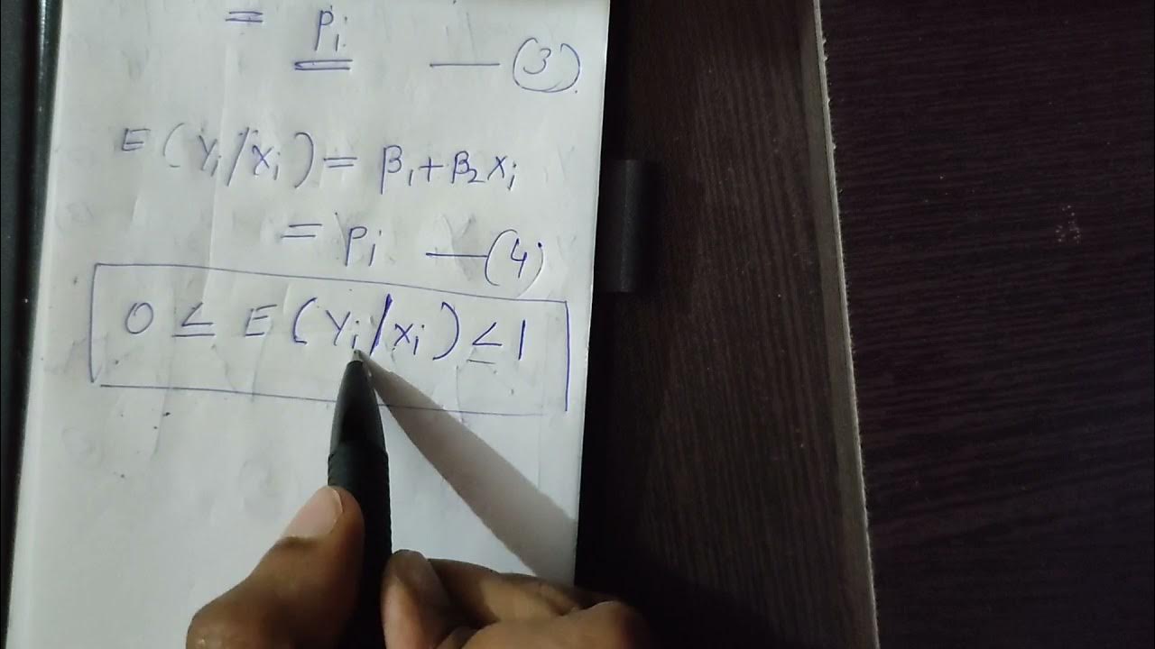 Linear Probability Model -2 - YouTube