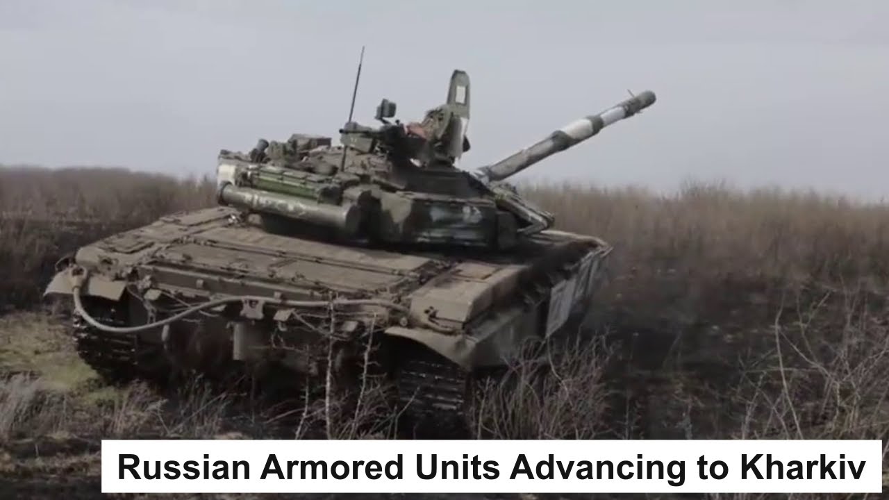 Russian Troops Build Up In Eastern Ukraine - YouTube
