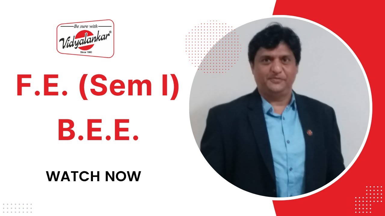 BEE - First Year Engineering (Sem I) Regular Batches for BEE - YouTube