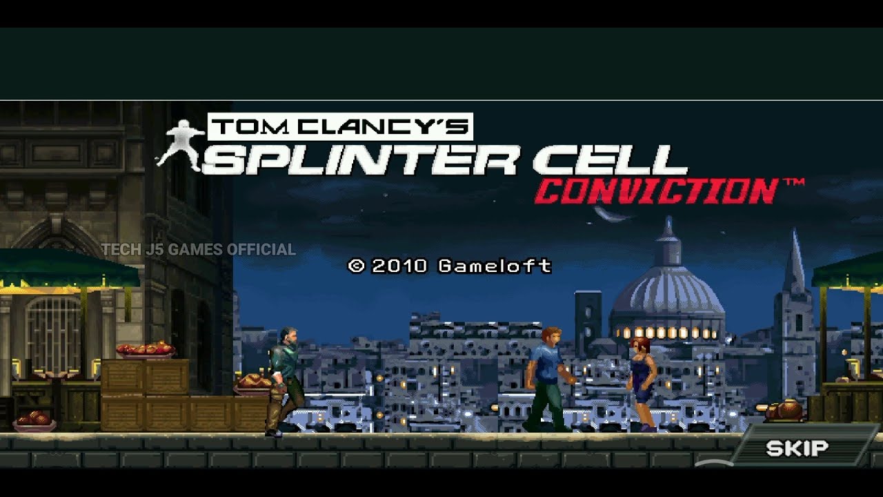 Tom Clancy's Splinter Cell Conviction (2D Game) Apk Gameplay - YouTube