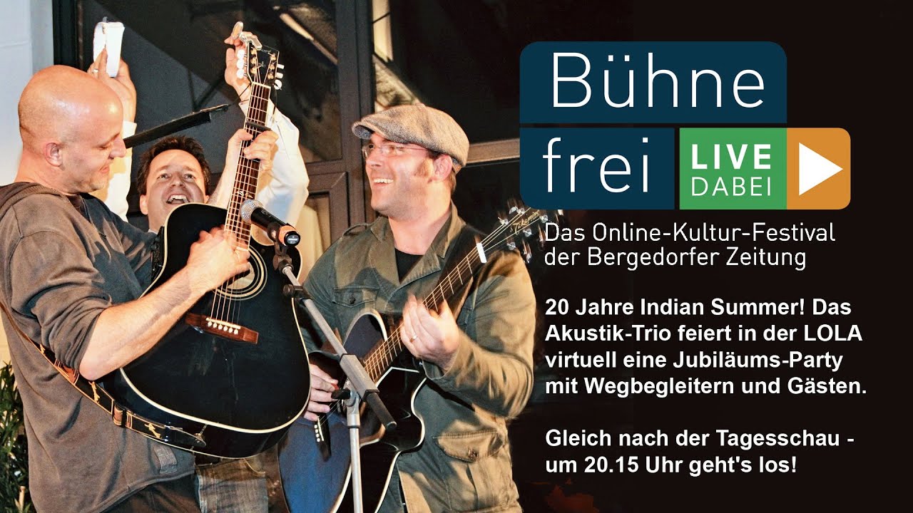 20 Jahre Bühnenjubiläum der Band "Indian Summer" - YouTube