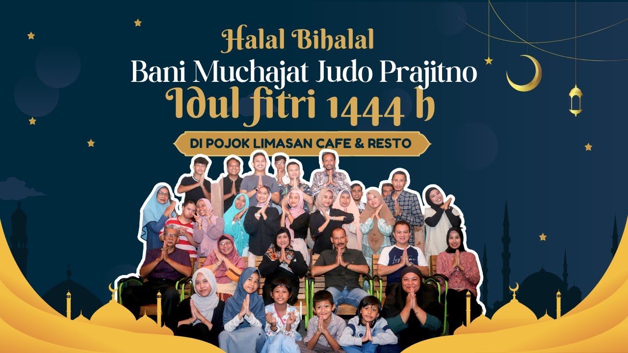 Halal bihalal keluarga bani Muchajat Judo Prajitno di Pojok Limasan ...