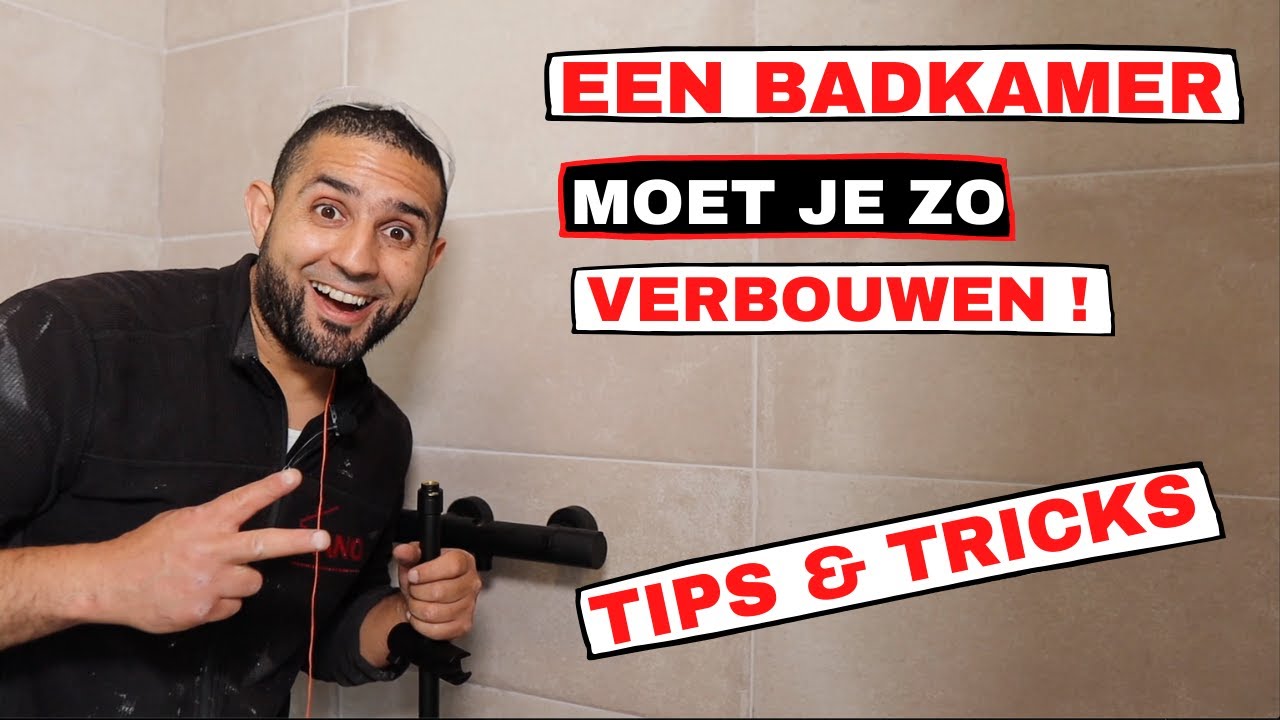 Een badkamer moet je zo verbouwen! Leer handige TIPS and TRICKS met ...