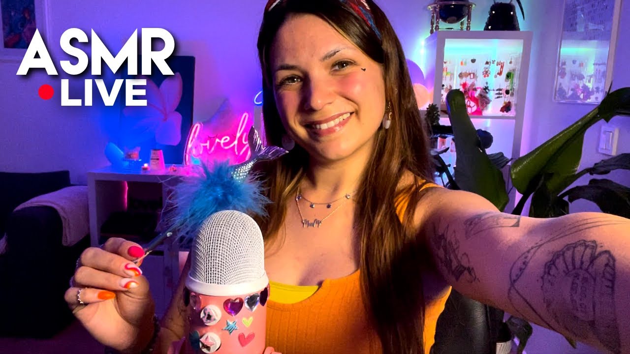 ASMR Miss Mi LIVE ♡ 1H KOPFKRIBBELN ♡ - YouTube