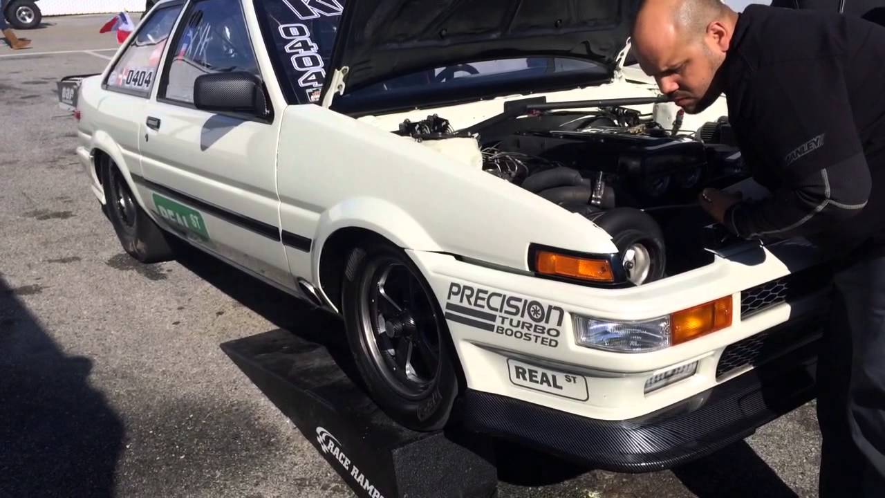2JZ Corolla @ WCF MIR 2014 - YouTube