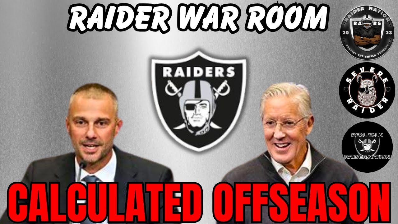 🚨LIVE: RAIDER WAR ROOM –Raiders Staying Calculated This Offseason ...