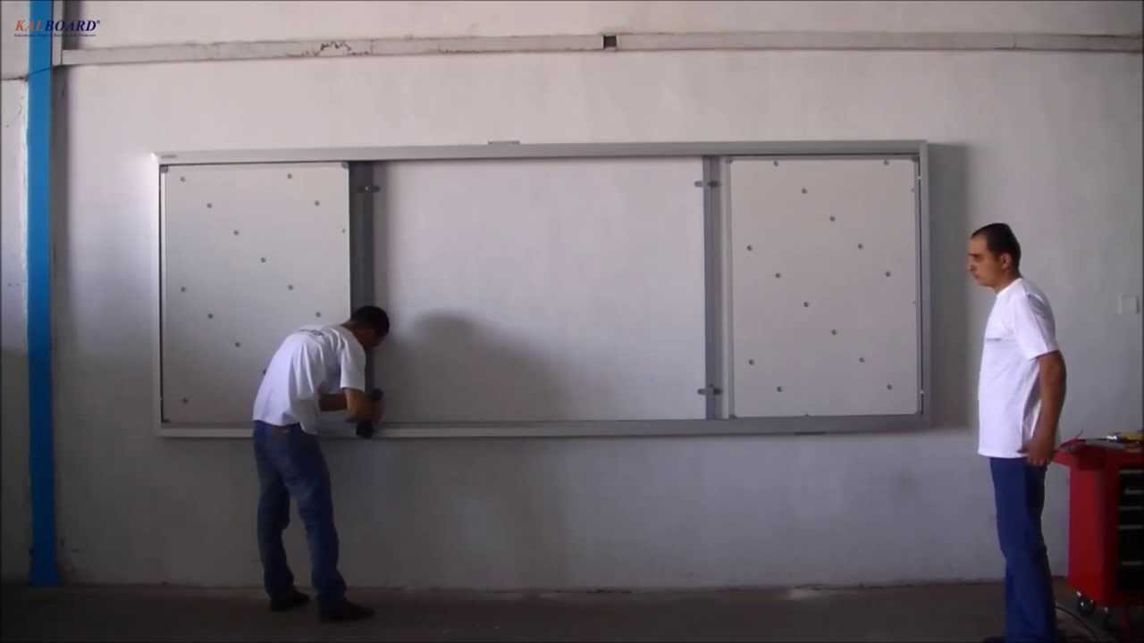 Multipurpose Horizontal Sliding Board Installation - YouTube