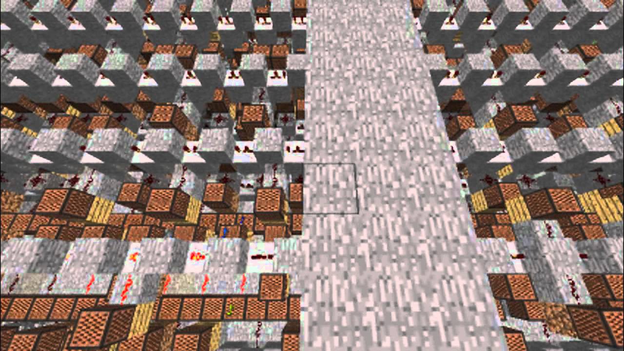 Minecraft Note Blocks - 'Black and Yellow' [HD] - YouTube