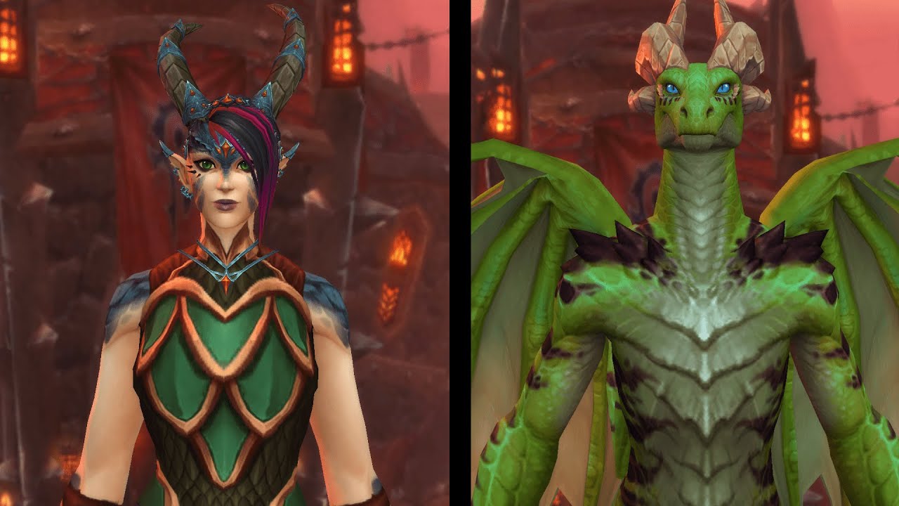 World of Warcraft: Dragonflight Beta - Evoker character customization ...