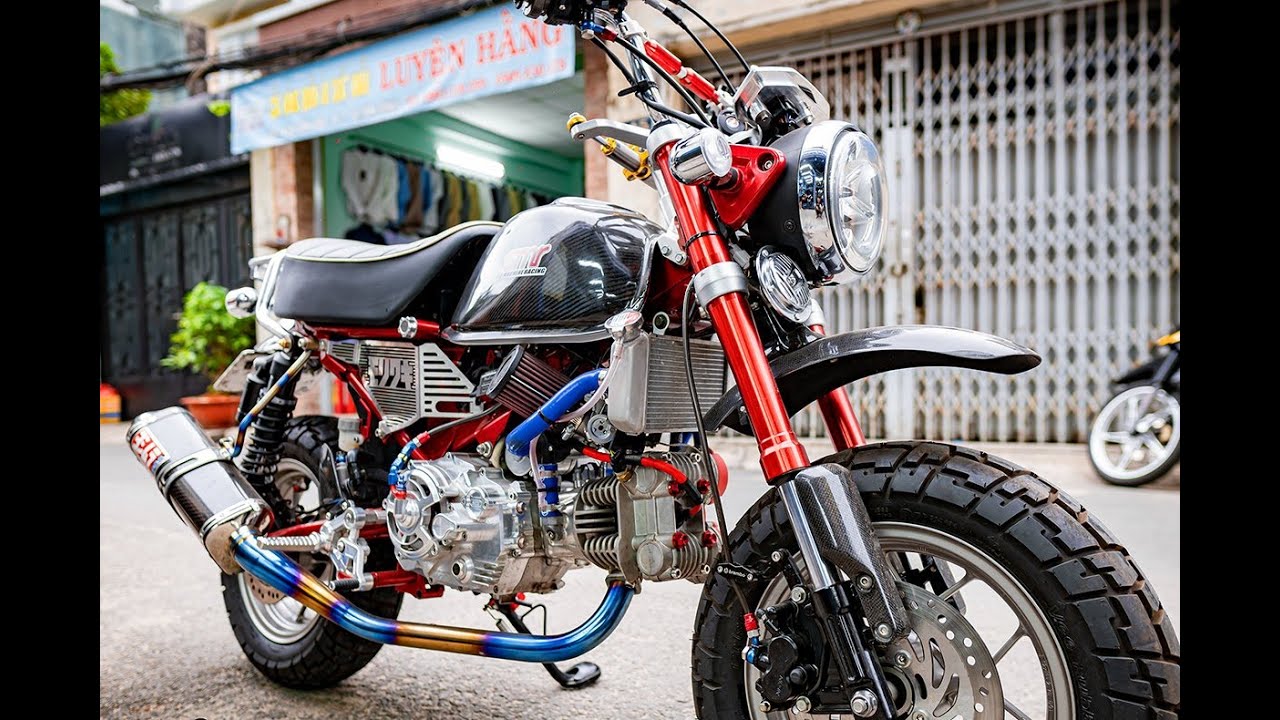 Xe Monkey làm 500tr xong kêu như máy cày , chủ xe đem đi bán cà-rem ...