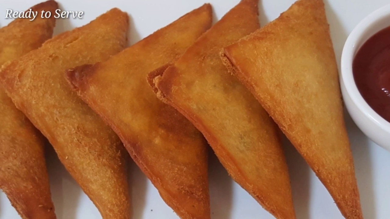 Tea-Time Snacks "Bread Samosa" - YouTube