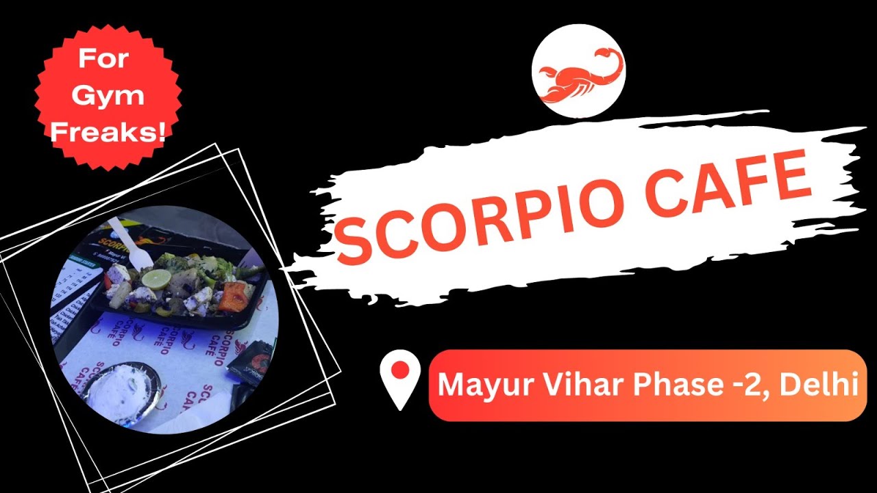 📍Scorpio Cafe | Mayur Vihar Phase - 2 | Ghumo with ShivOM # ...