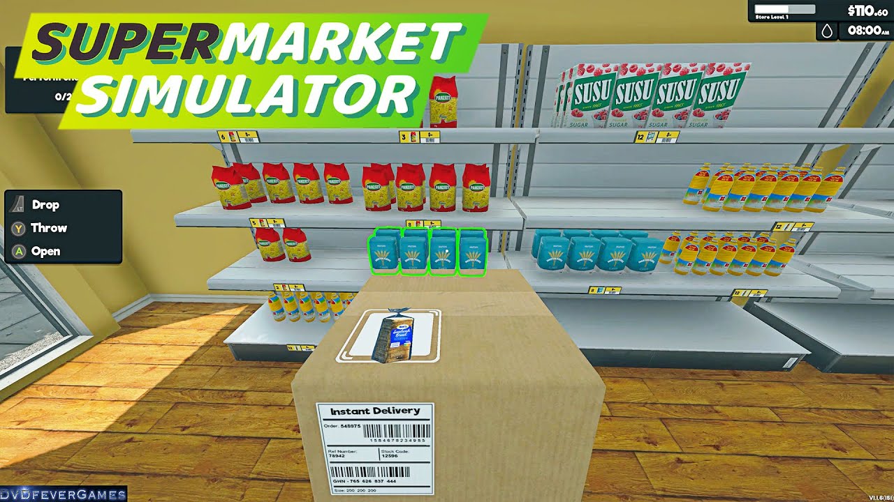 SUPERMARKET SIMULATOR - PC (4K UHD 60fps, 7900XTX, ULTRA PERFORMANCE ...