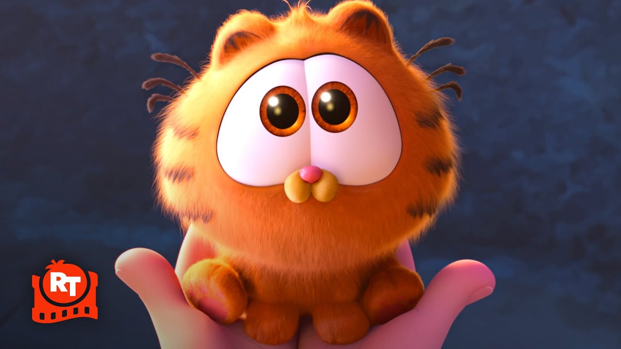 The Garfield Movie (2024) - Cute Baby Garfield - YouTube