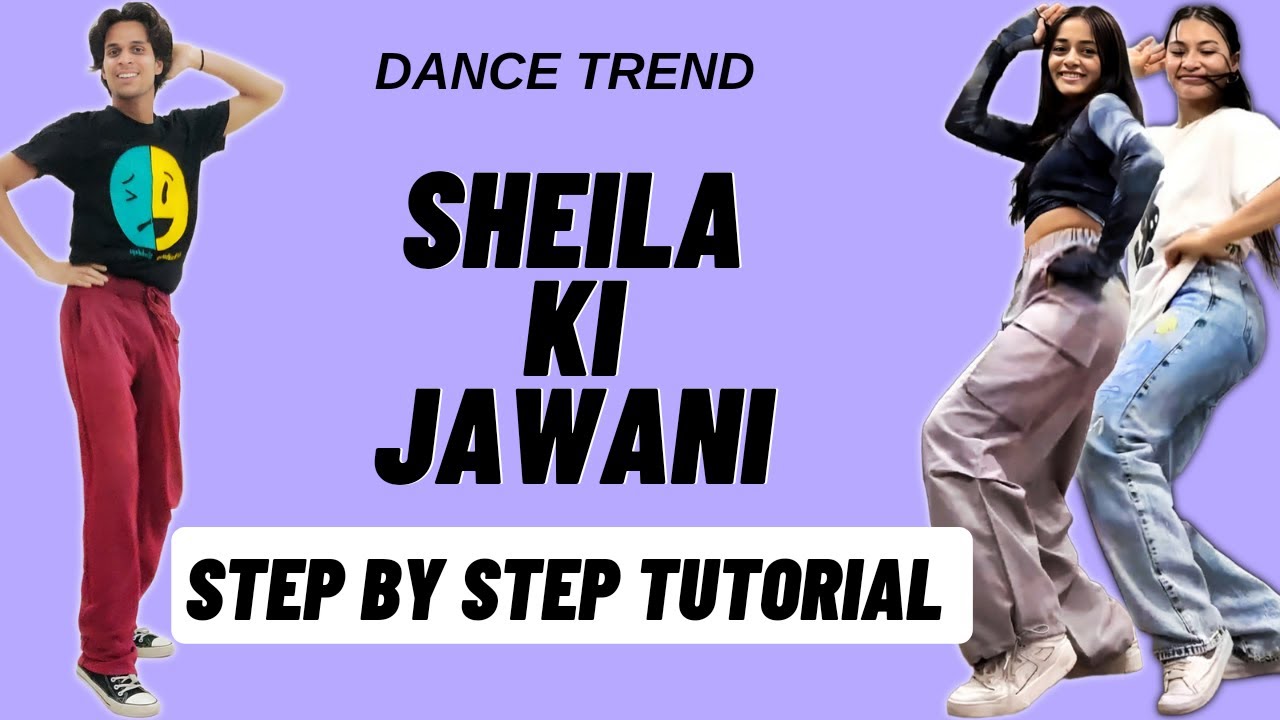 Sheila Ki Jawani Reels Dance Trend Tutorial | Sheila Ki Jawani ...