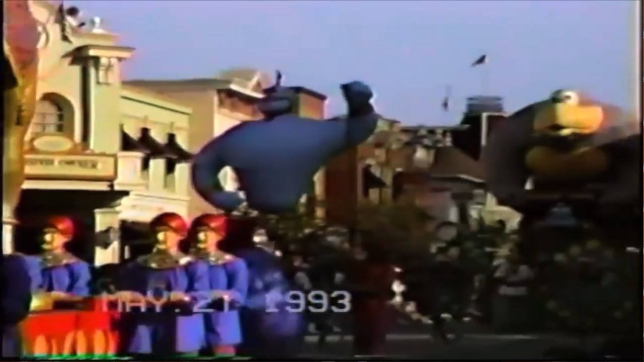 Aladdin's Royal Caravan Parade - DISNEY THIS DAY - April 2, 1993 - YouTube