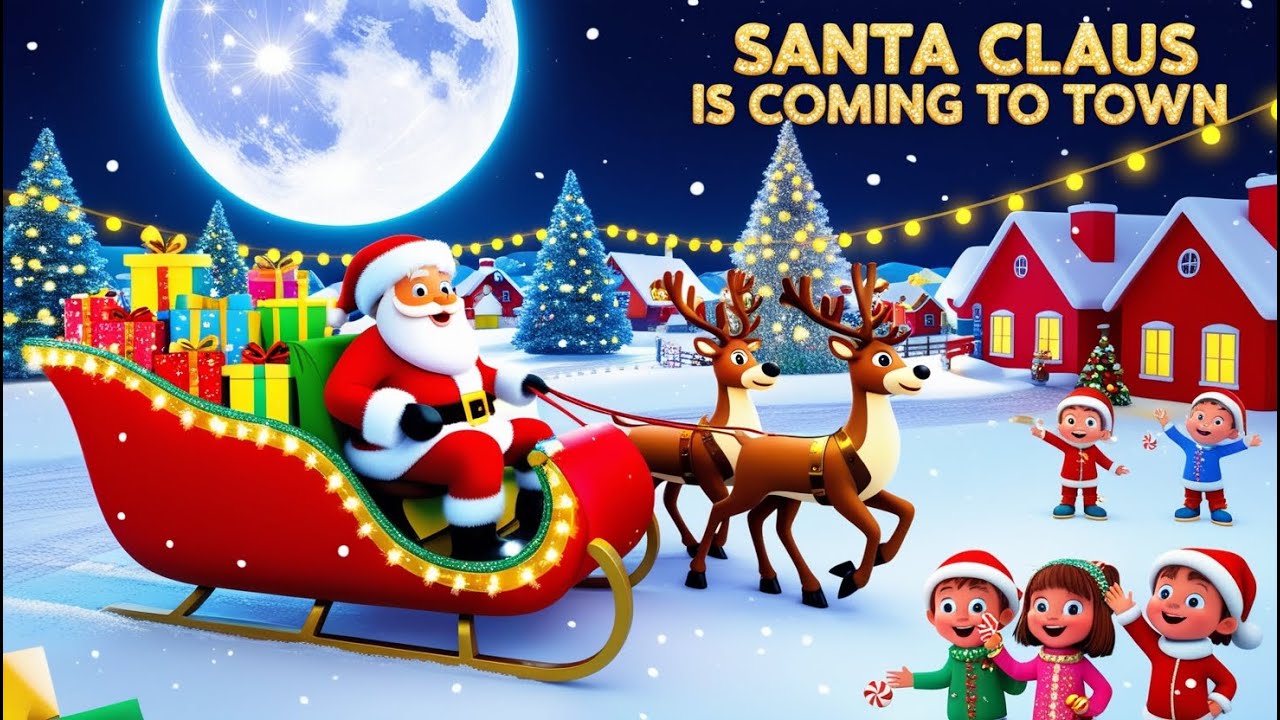 Santa's Little Elves 🎄 Kids Song | Fun Christmas Song for Kids 🧝‍♂️ ...
