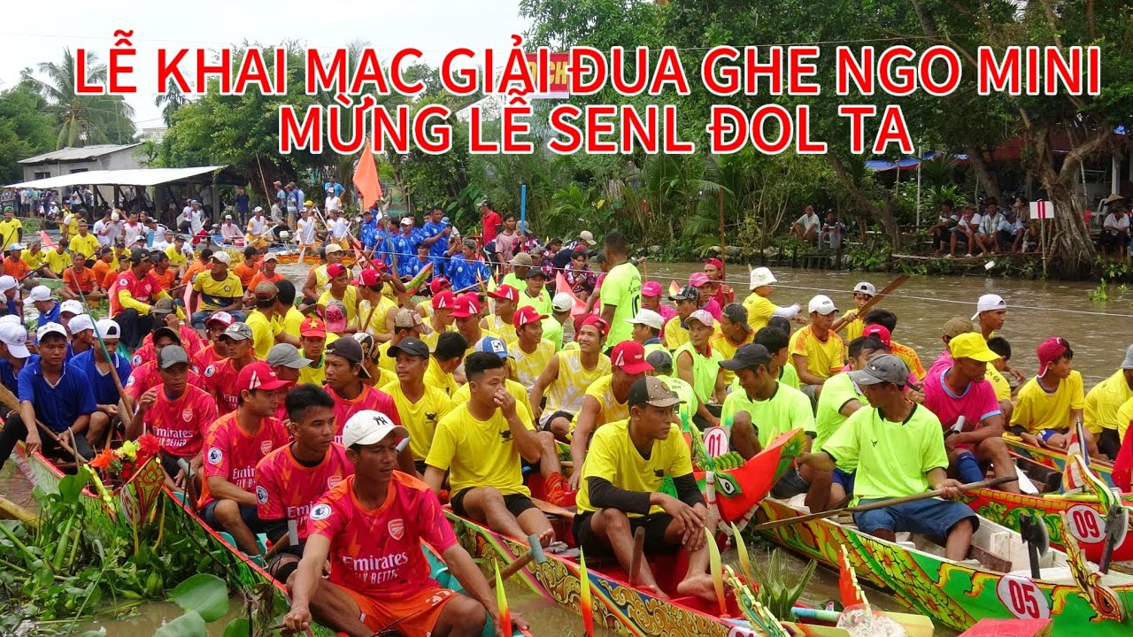 GIẢI ĐUA GHE NGO MINI CHÙA TÀ MUM _ GÒ QUAO LẦN THỨ II NGÀY 27 THÁNG 09 ...