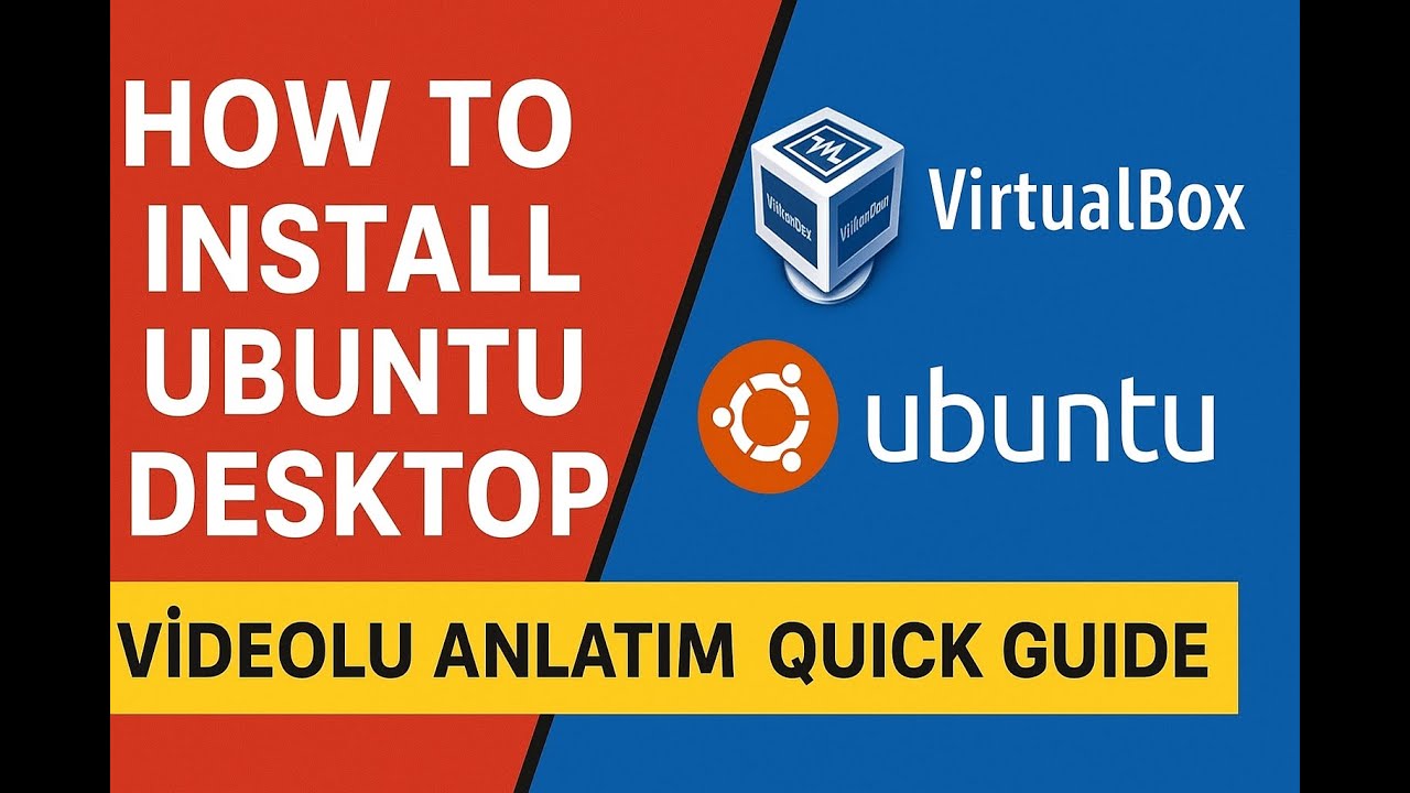 Windows Üzerinde VirtualBox ile Ubuntu Desktop (Hızlı Anlatım) - YouTube