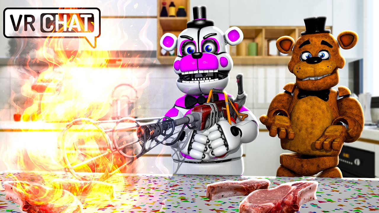 Funtime Freddy LIFE HACKS in VRCHAT - YouTube