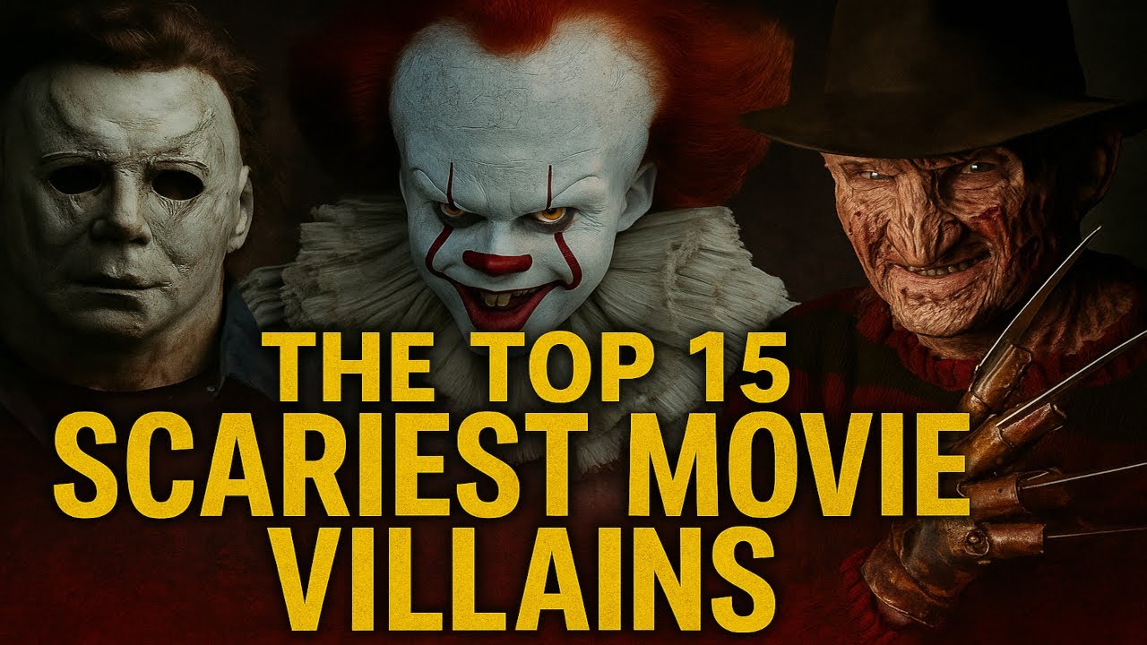 Top 15 Scariest Horror Movie Villains - YouTube