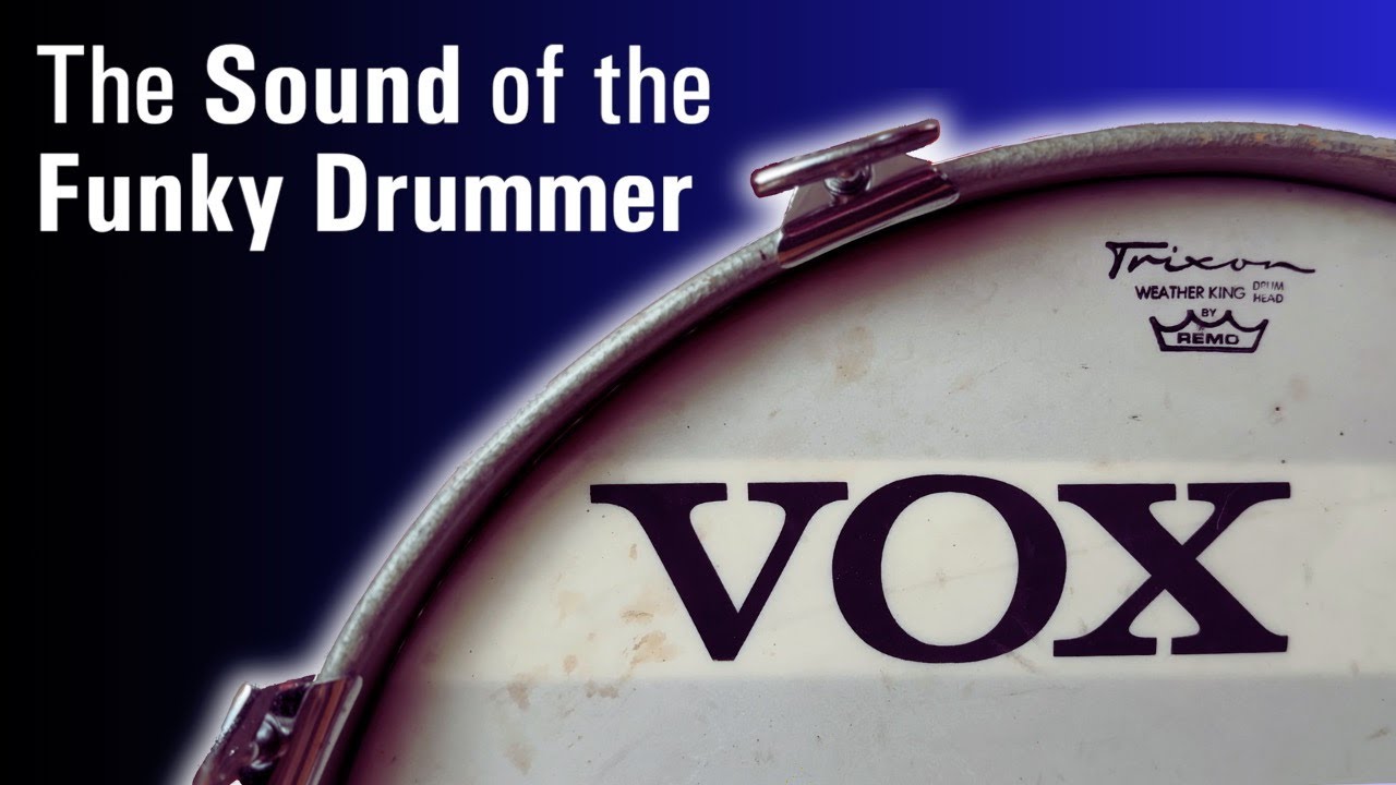 CLYDE STUBBLEFIELD'S VOX DRUM SET | The Unsung Hero of Hip Hop Breakbeat Samples - YouTube