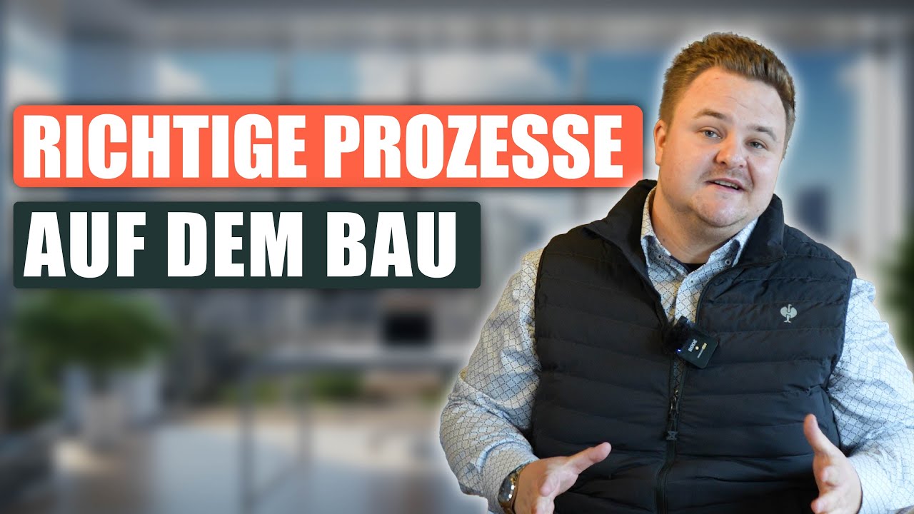 Chaos auf dem Bau ohne Prozesse! - YouTube