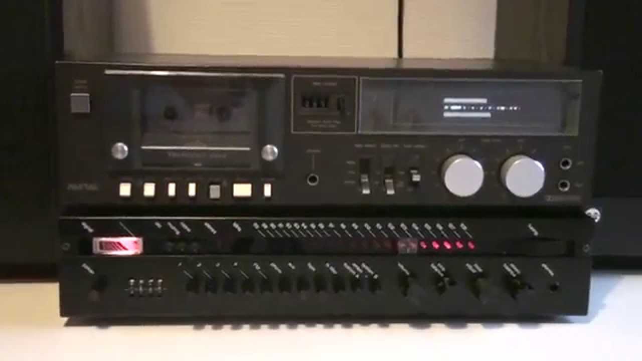 TECHNICS RS-M215 STEREO CASSETTE DECK - YouTube