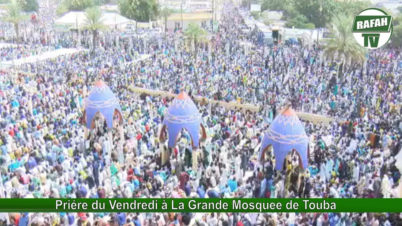 19 Safar : En Direct Touba : Priére du Vendredi à La Grande Mosquee de ...