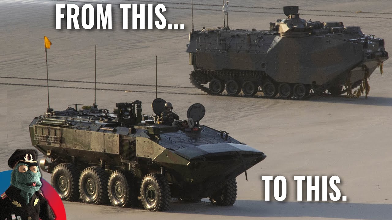 Why have Marines replaced their iconic amphibious AAVs with this ...