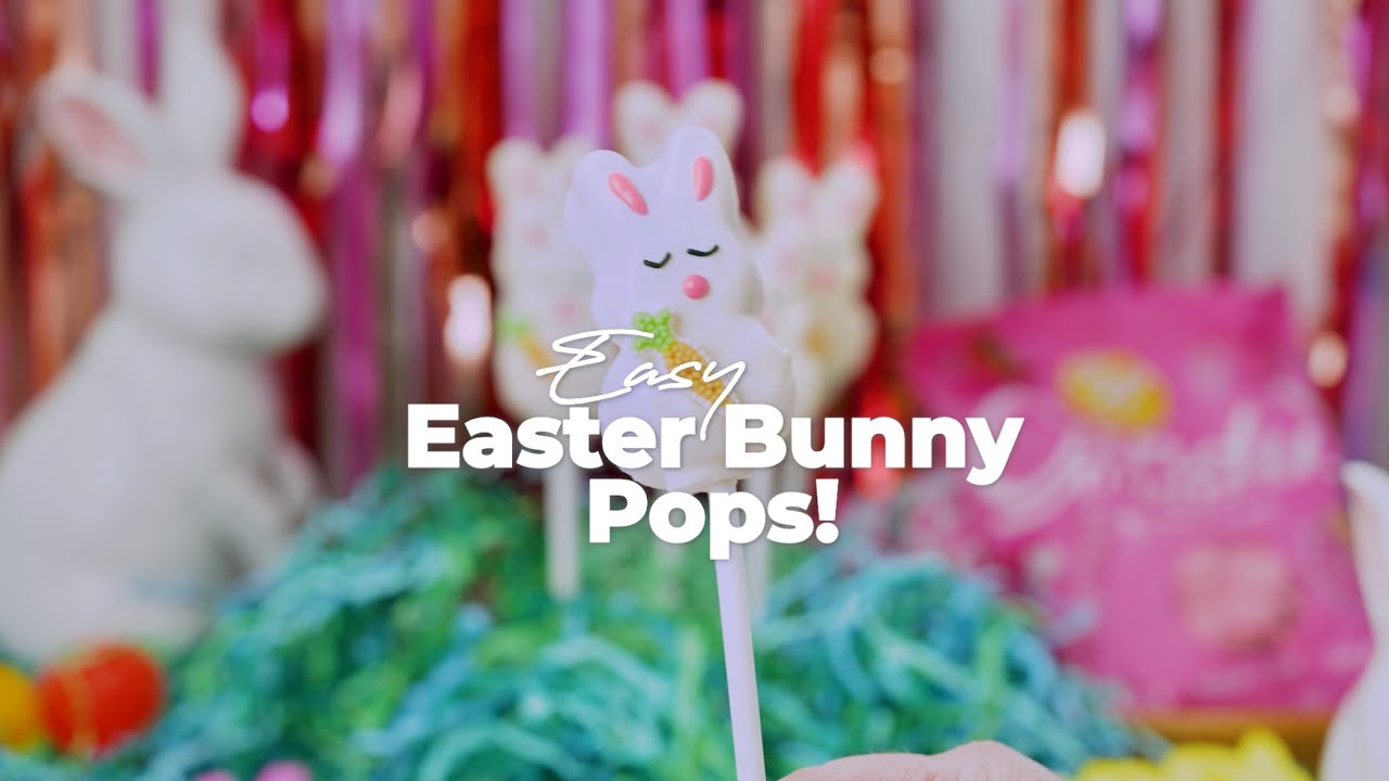 Easy Easter Bunny Pops (Peeps pops) - YouTube