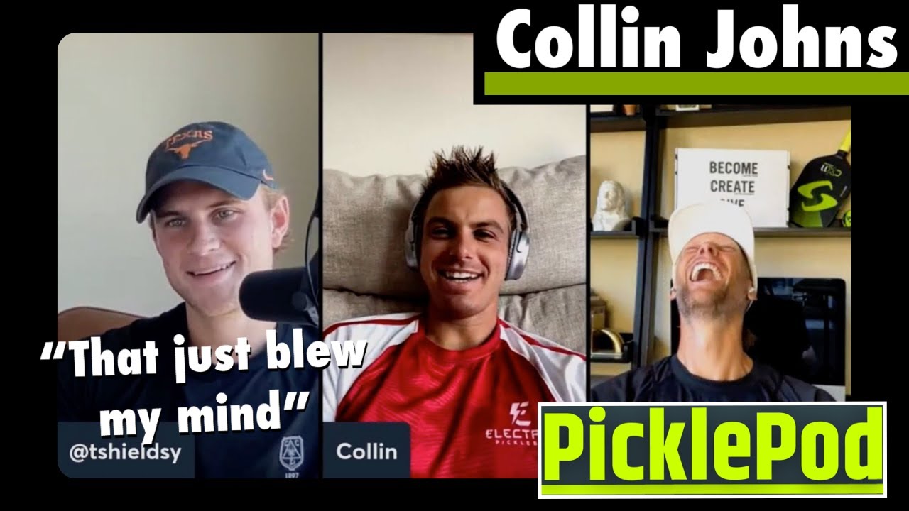 Collin Johns is a pickleball genius - YouTube
