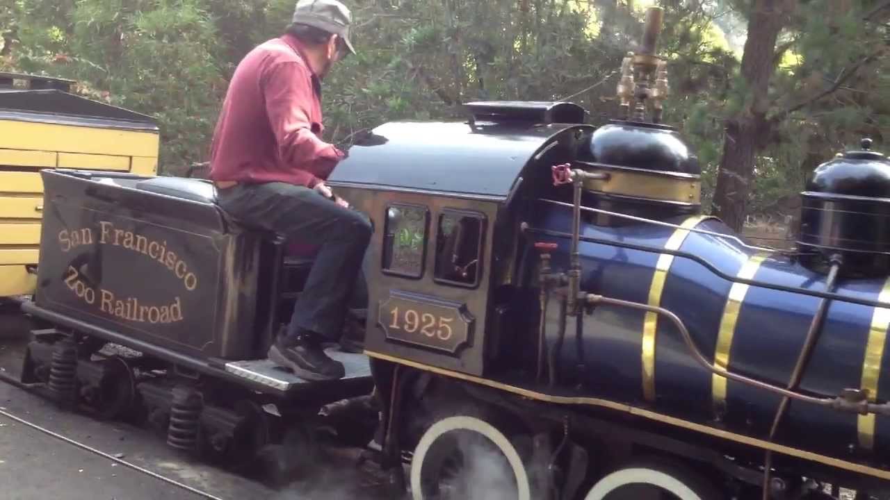 San Francisco Zoo Steam Train - YouTube