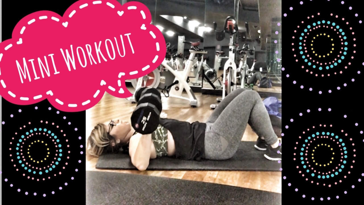 Mini workout video - YouTube