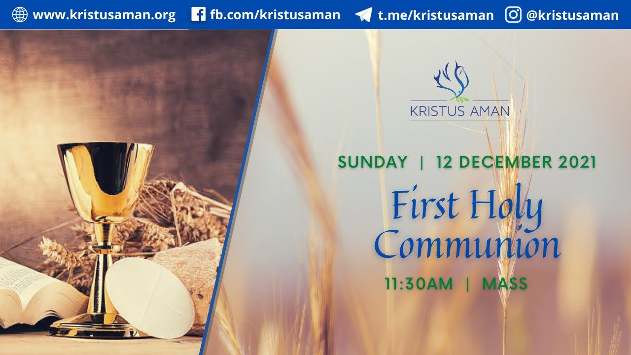 Mass - First Holy Communion - YouTube