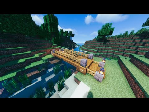 Minecraft: How to Build a Small Bridge! #15 (TUTORIAL) - YouTube