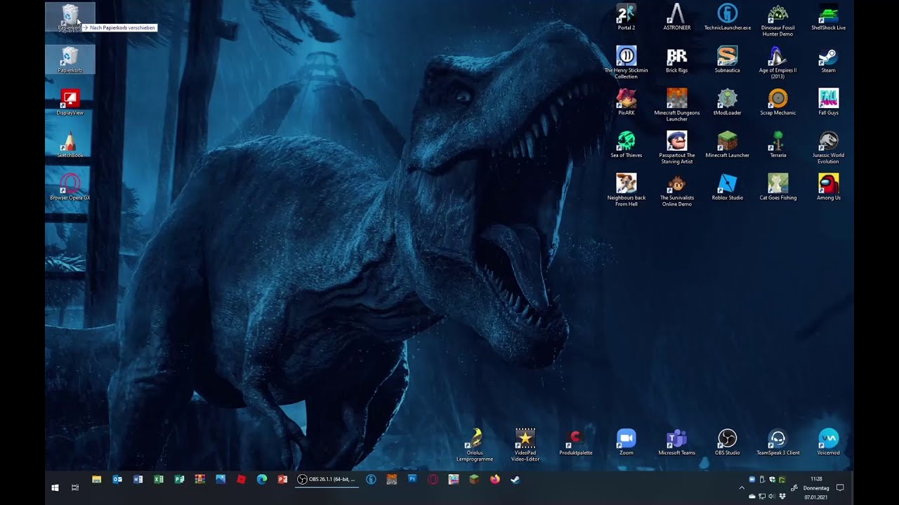 Computer trash can meme - YouTube