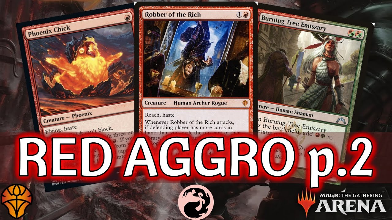 🔴Mono Red Aggro, 70% Winrate part 2 | Santyaga_TV MTG Arena | Explorer ...