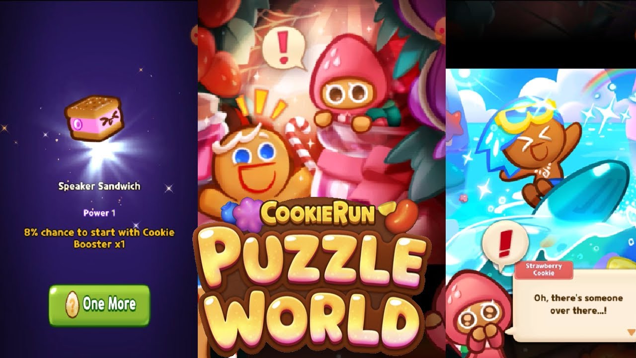 MEETING NEW FRIENDS! (Cookie Run: Puzzle World) - YouTube
