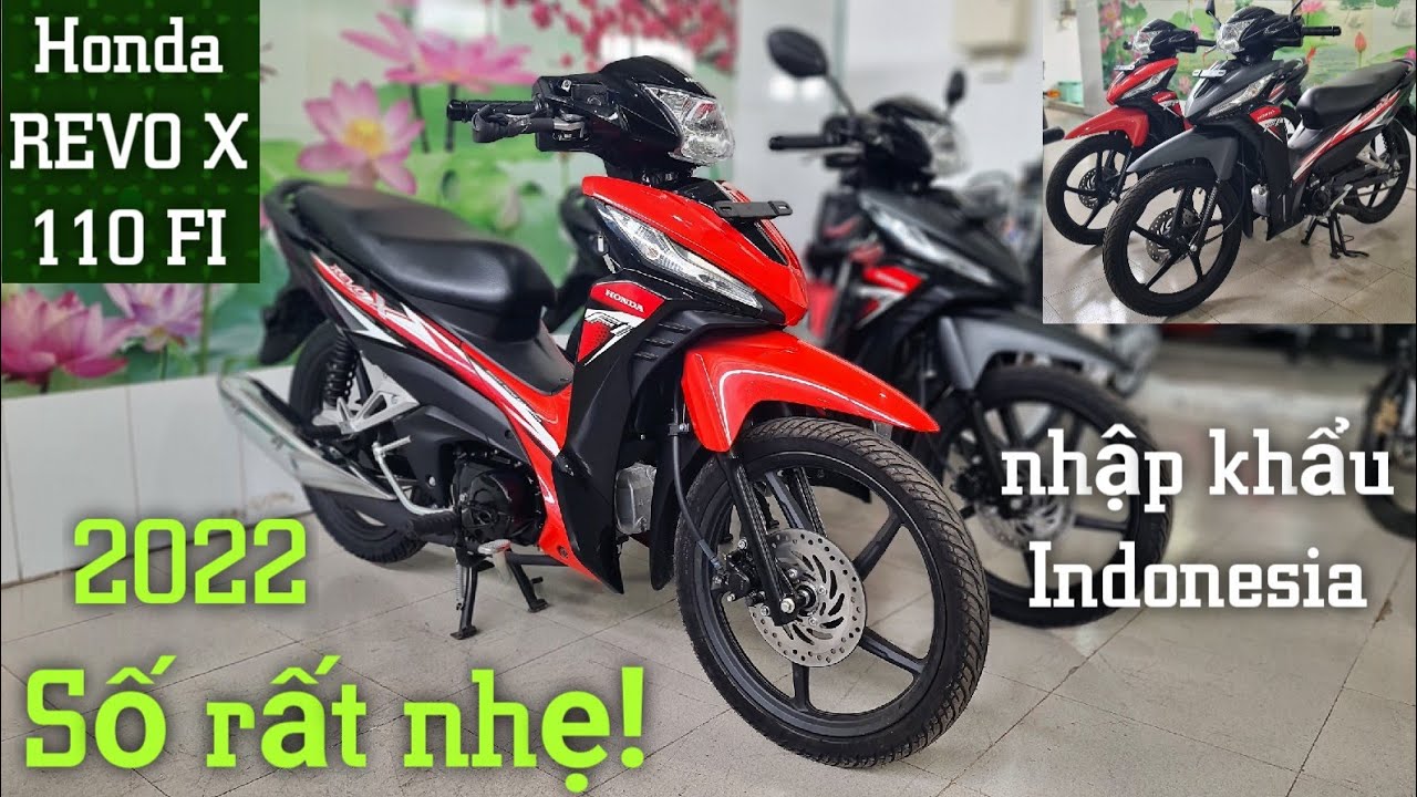 Cận cảnh Honda REVO X 110 FI 2022 hoàn toàn mới vừa về CH + giá bán mới ...